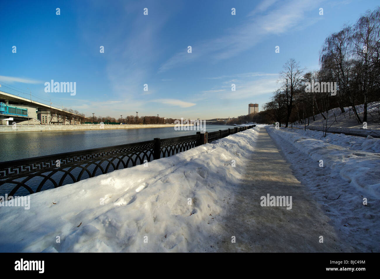 Moscow river train hi-res stock photography and images - Alamy
