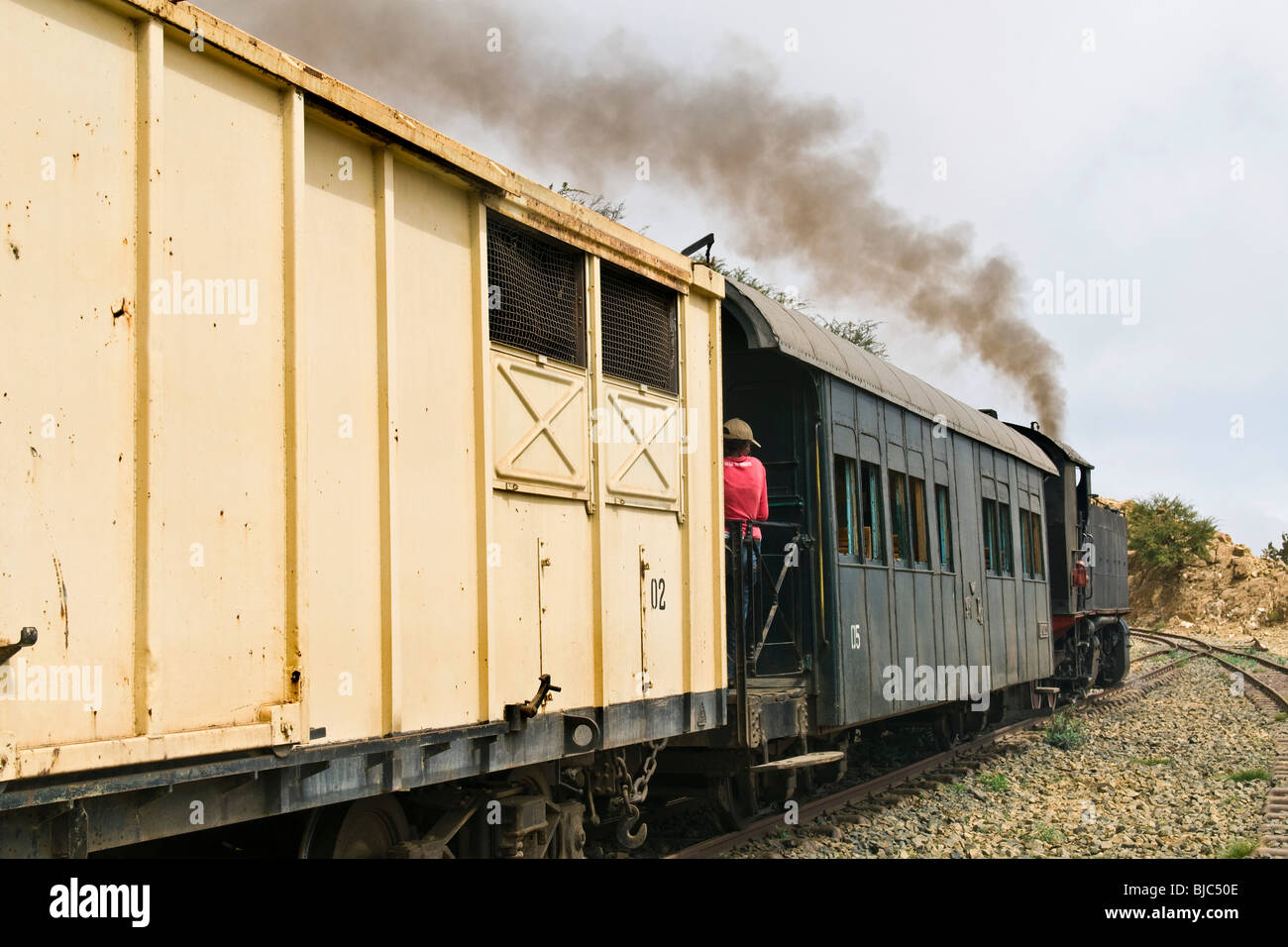Eritrean railways, From Asmara to Massawa, Eritrea Stock Photo - Alamy