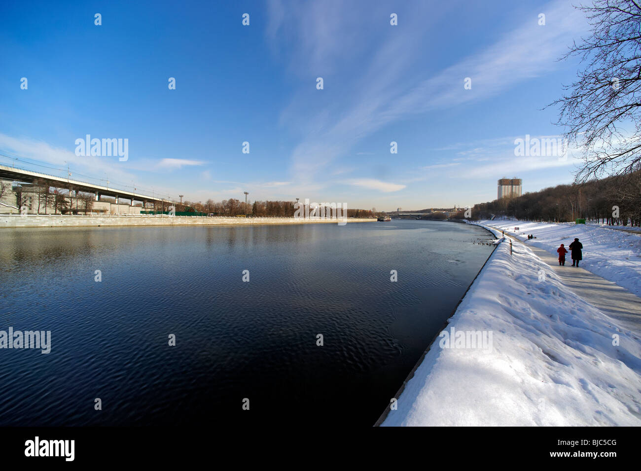 Moscow river train hi-res stock photography and images - Alamy