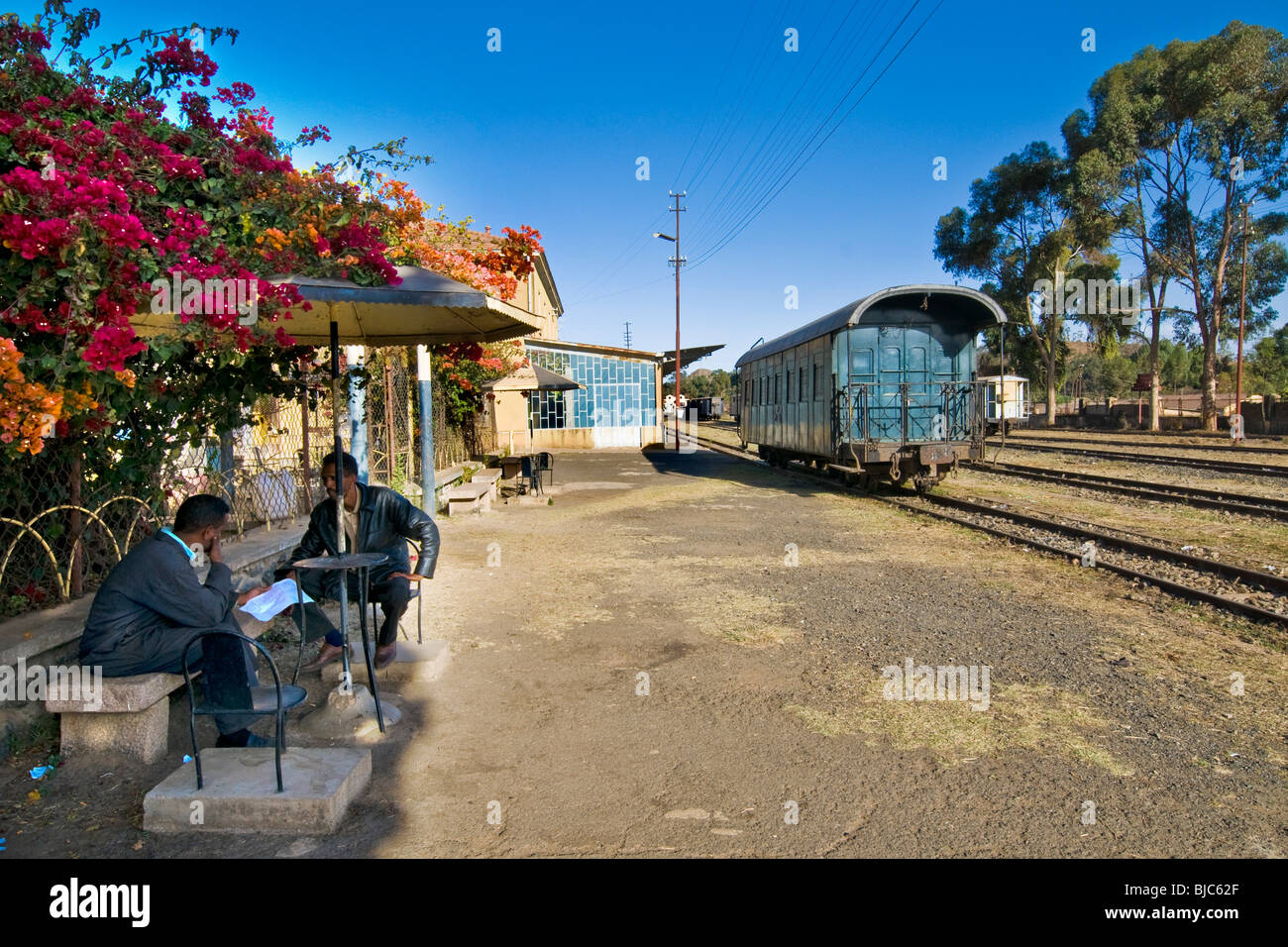 Eritrean railways, From Asmara to Massawa, Eritrea Stock Photo - Alamy