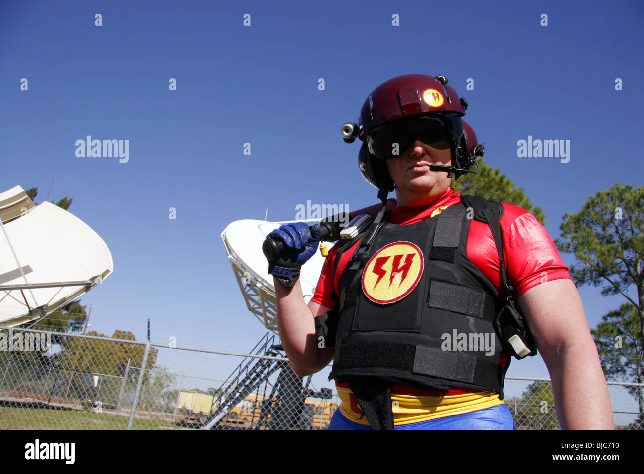 Superhero, a Florida based Real Life Superhero Stock Photo - Alamy