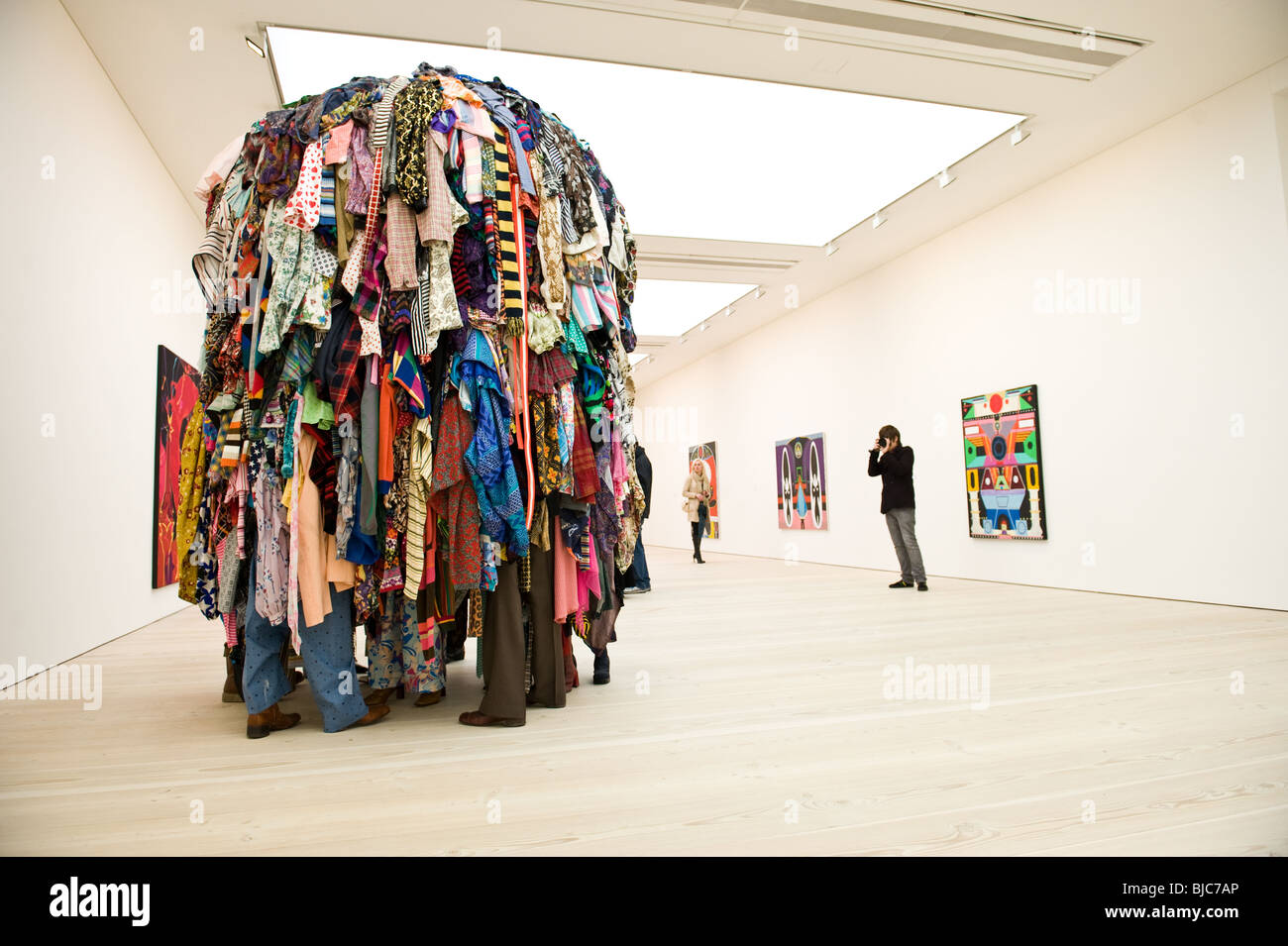 An art installation at a gallery Stock Photo - Alamy