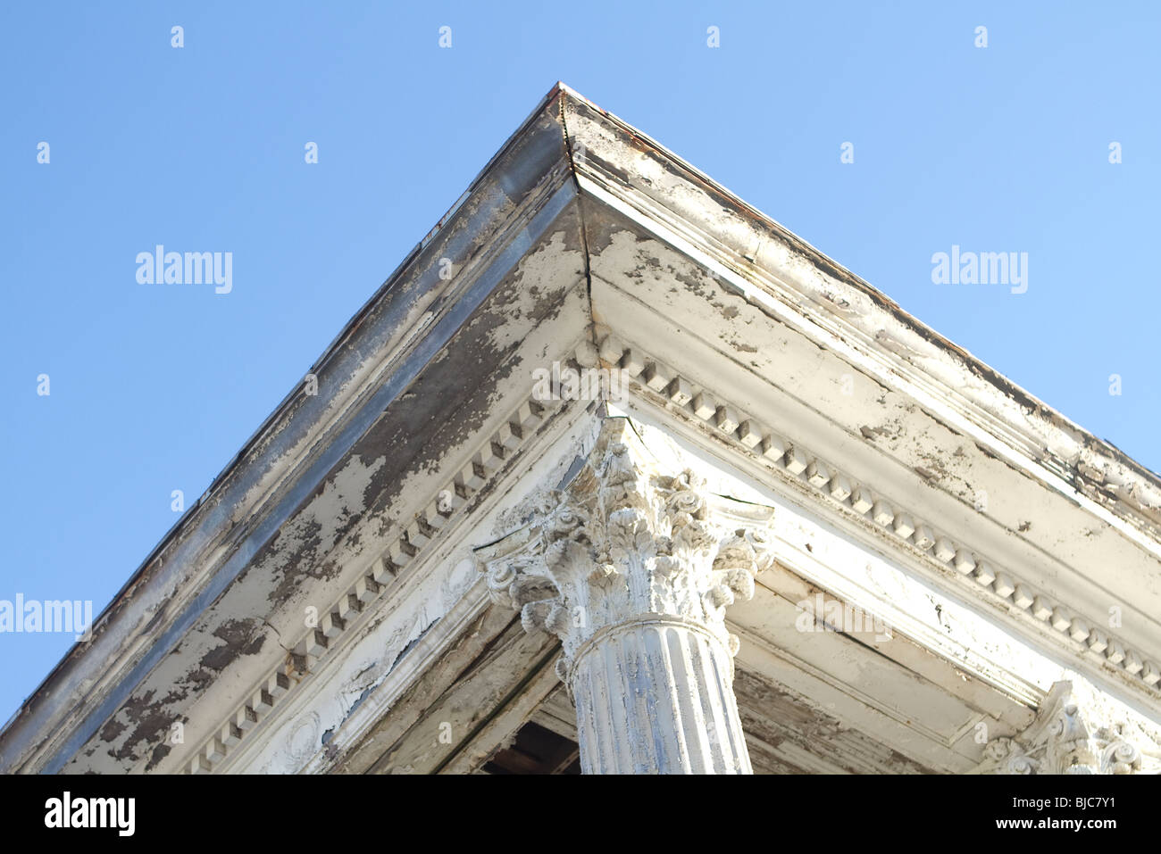 The Edge of an Old Structure Stock Photo - Alamy