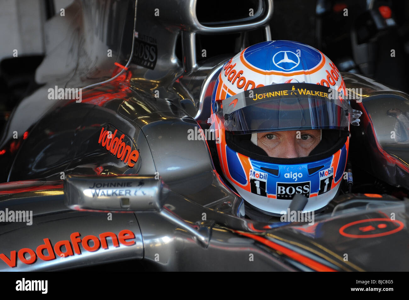 F1 formula 1 mclaren jenson button Stock Photo - Alamy