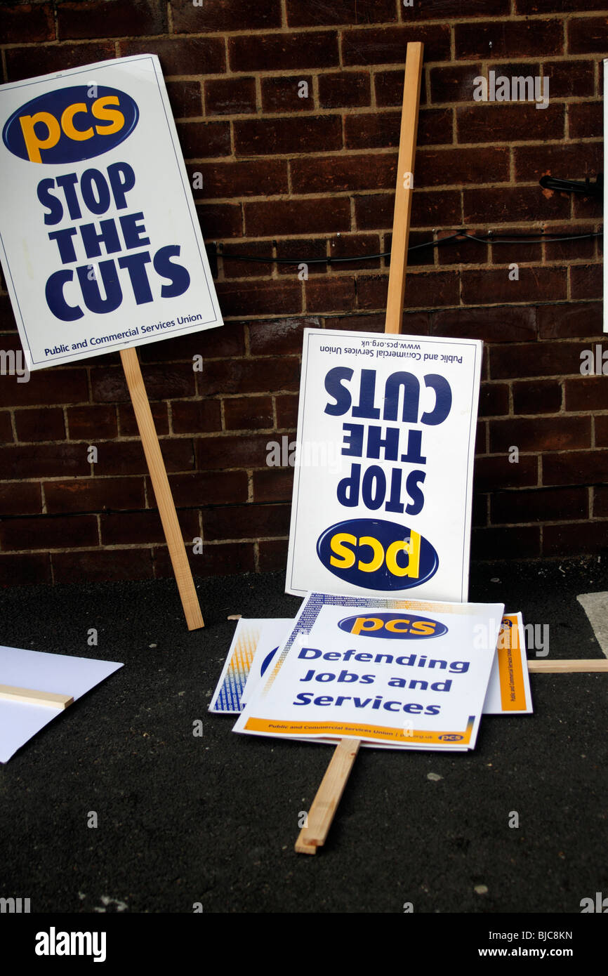 Stop the Cuts placard PCS Rally International Community Centre 61b ...