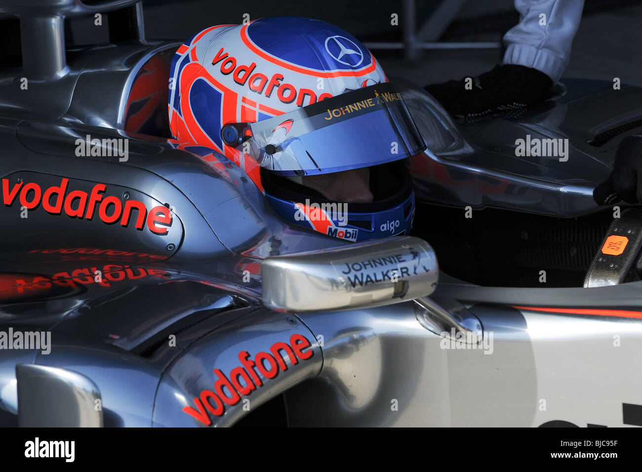 F1 formula 1 mclaren jenson button Stock Photo - Alamy
