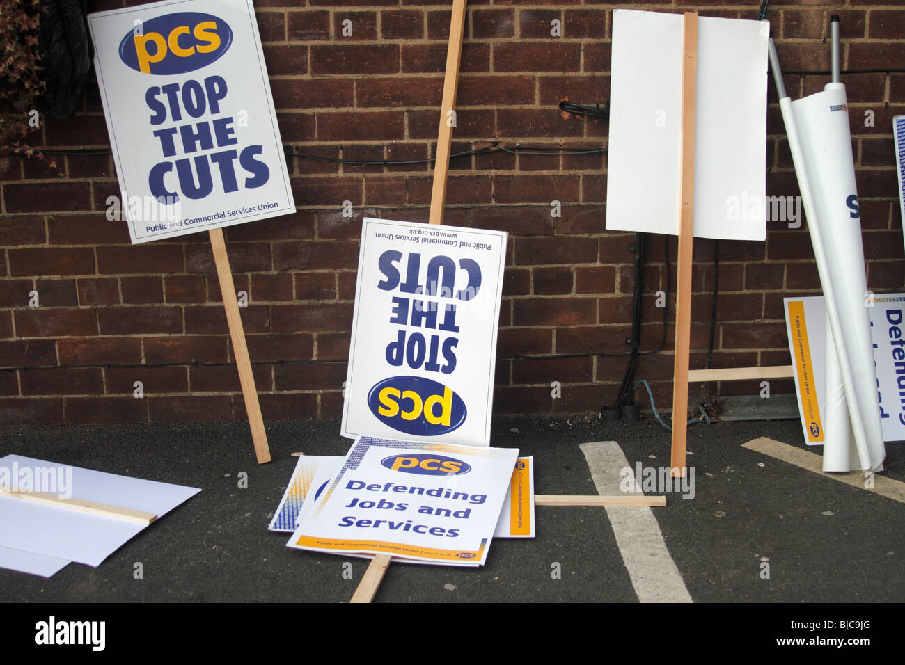 Stop the Cuts placard PCS Rally International Community Centre 61b ...