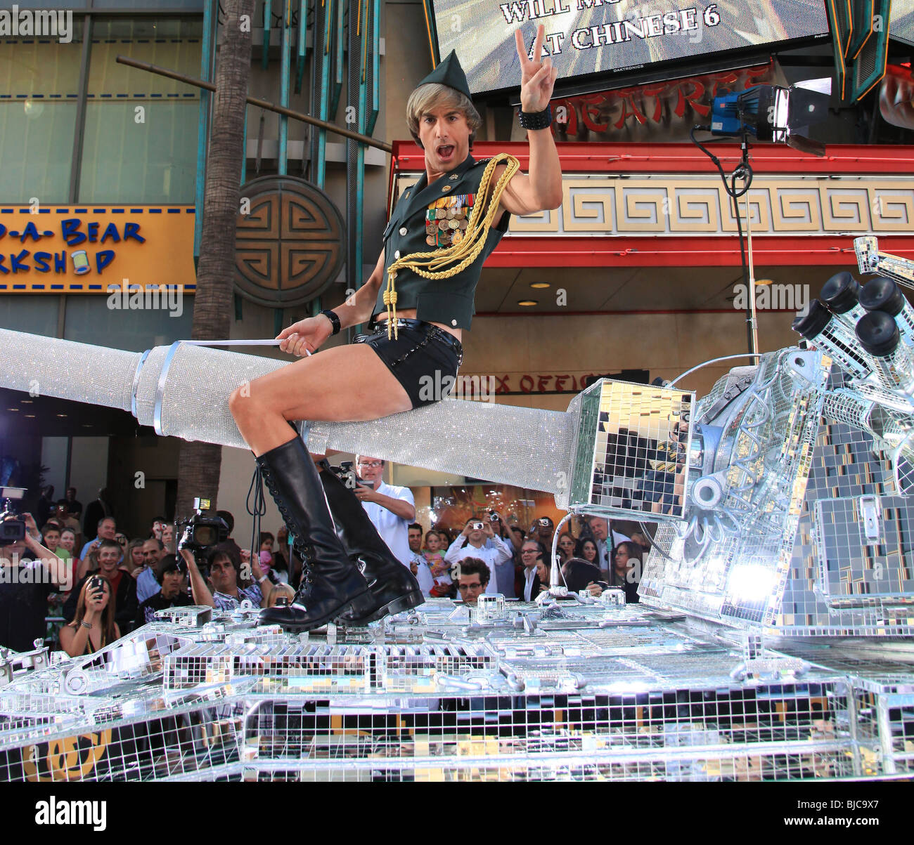 SACHA BARON COHEN AS BRUNO BRUNO AMERICAN PREMIERE HOLLYWOOD LOS ...