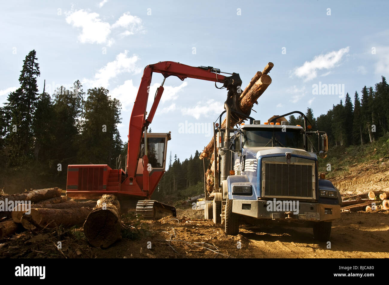 Logging equipment hi-res stock photography and images - Alamy