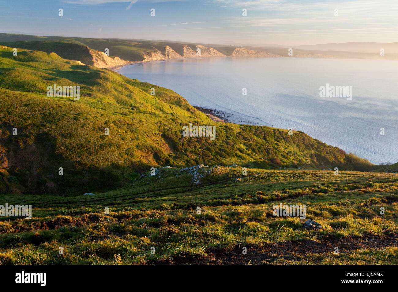 Chimney Rock, Point Reyes National Seashore at sunrise, California, USA ...