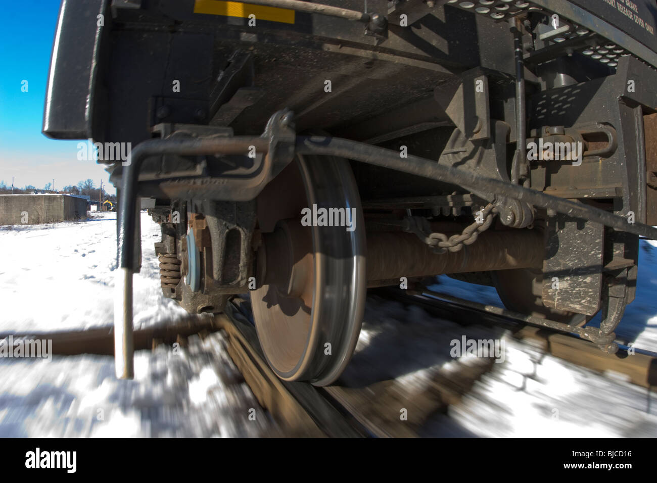 Freight car undercarriage hi-res stock photography and images - Alamy