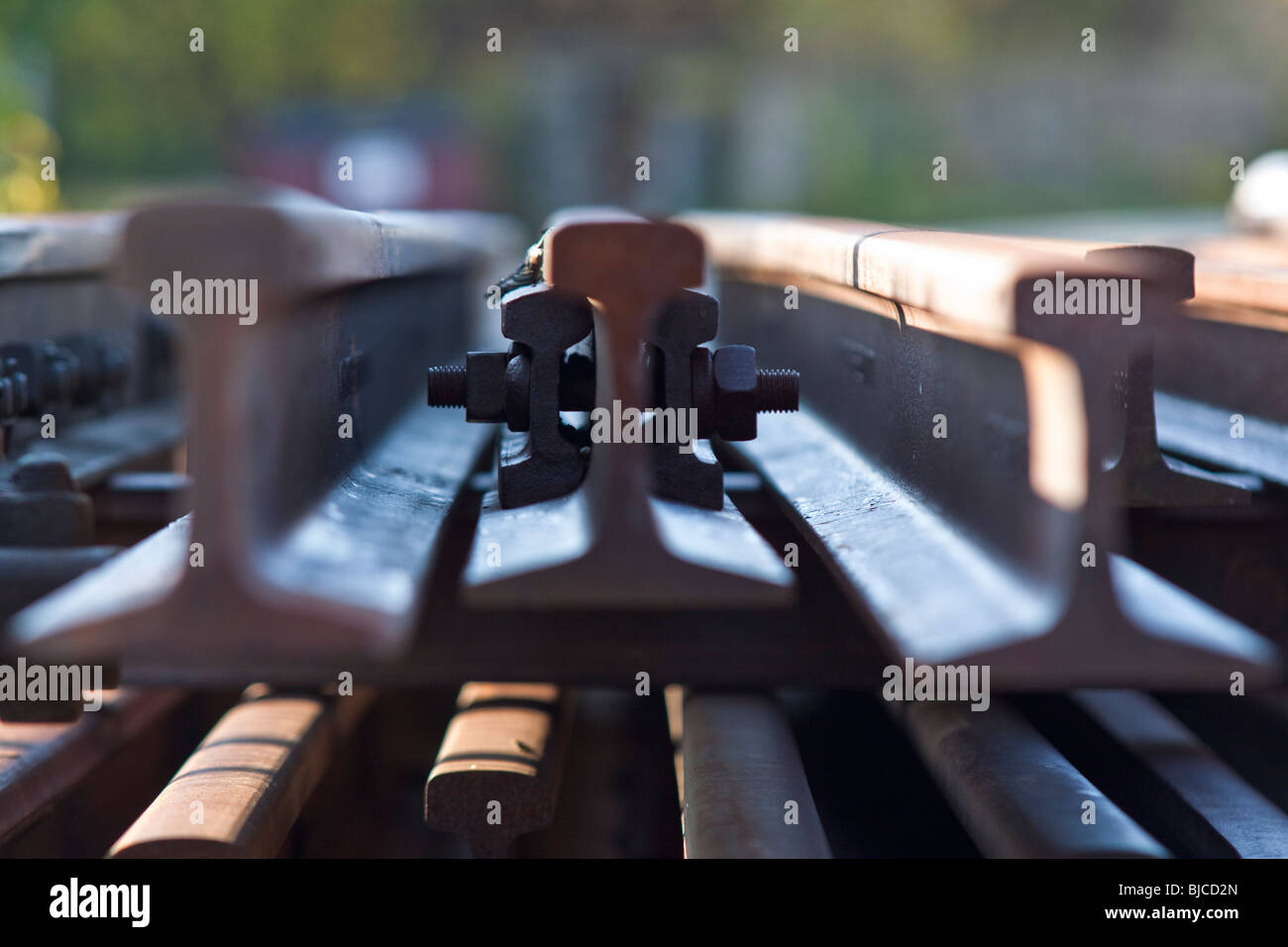 Rail joint hi-res stock photography and images - Alamy