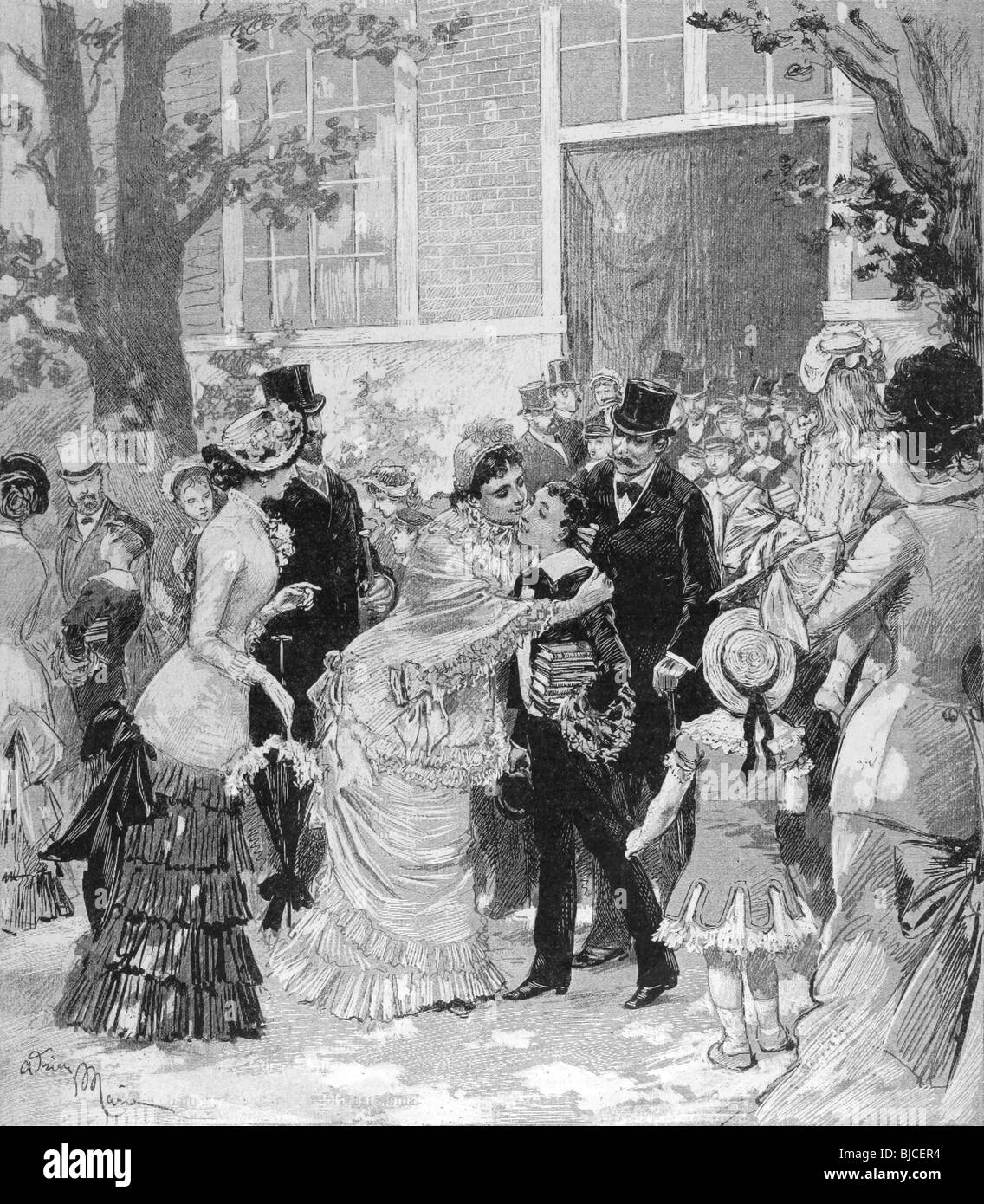 1800s school hi-res stock photography and images - Alamy