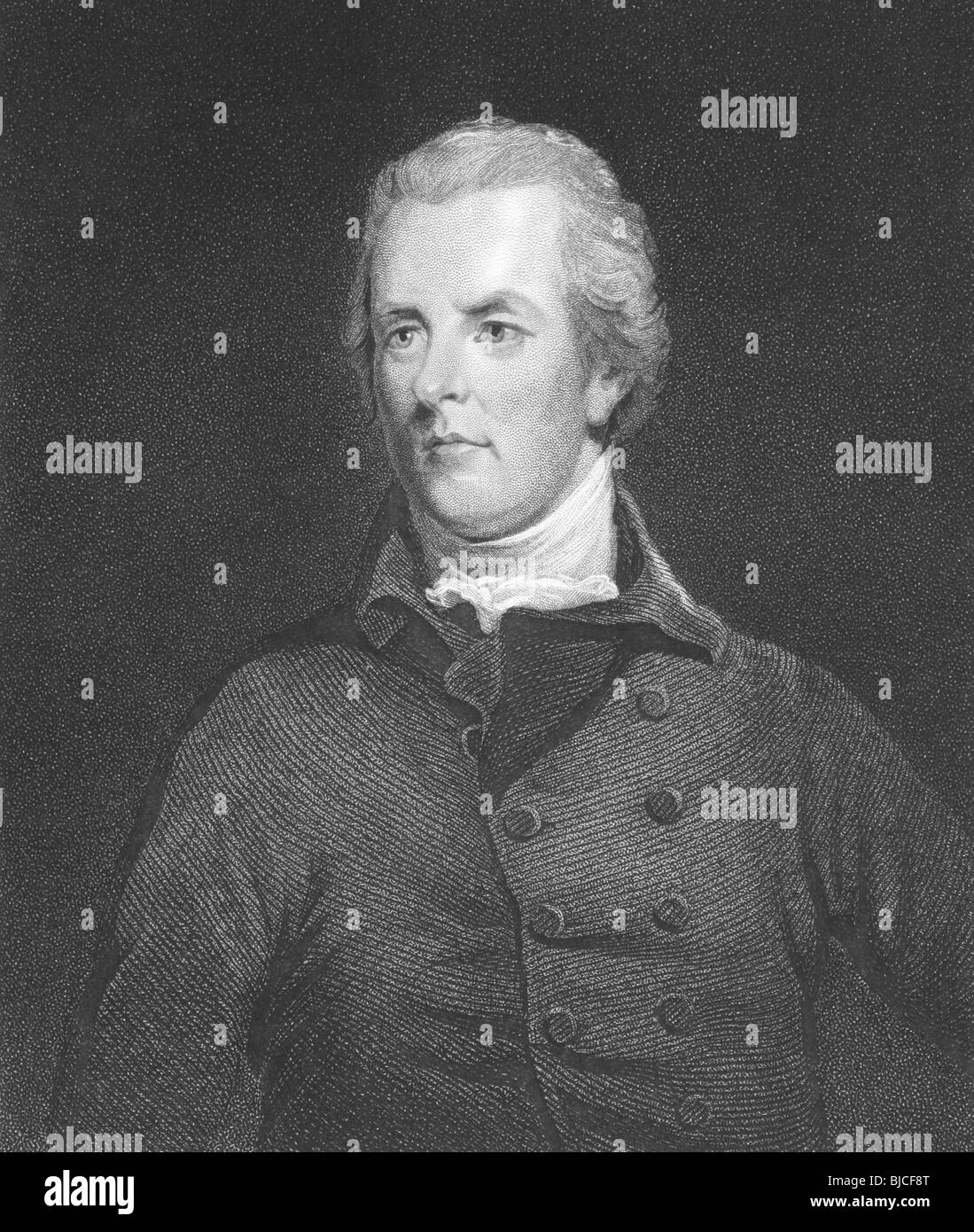 Engraving portrait of william pitt hi-res stock photography and images ...