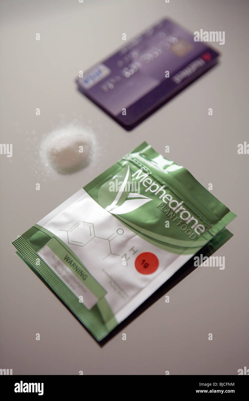 Mephedrone purchased online in the UK Stock Photo - Alamy
