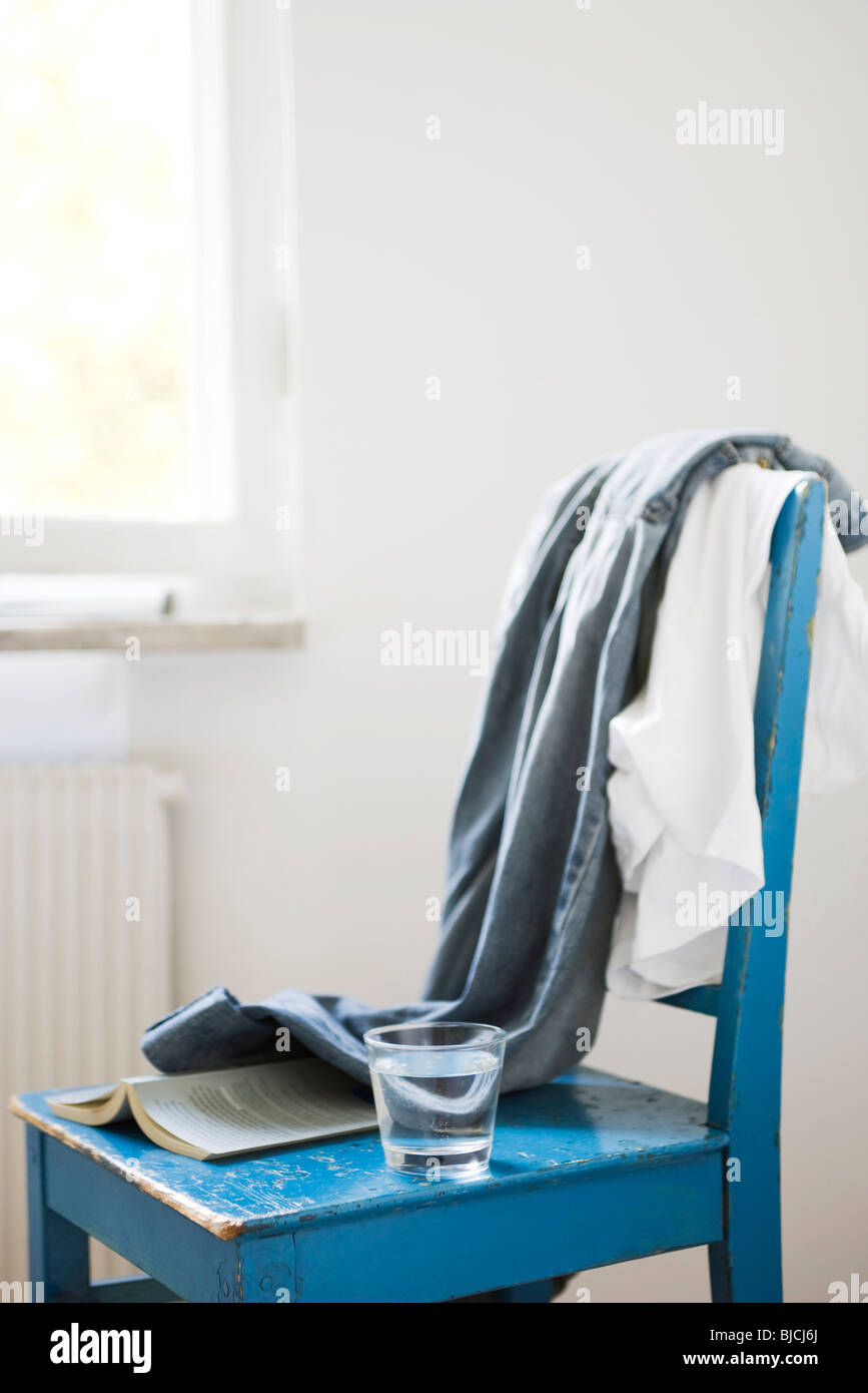 Left on chair hi-res stock photography and images - Alamy
