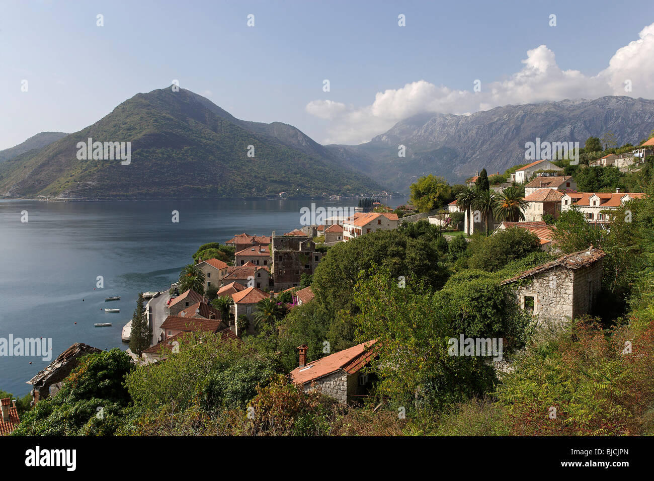 Perast,old town,Kotor Bay,Montenegro Stock Photo - Alamy