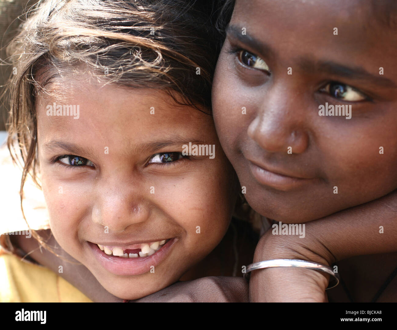 Indian children in New Delhi Stock Photo - Alamy