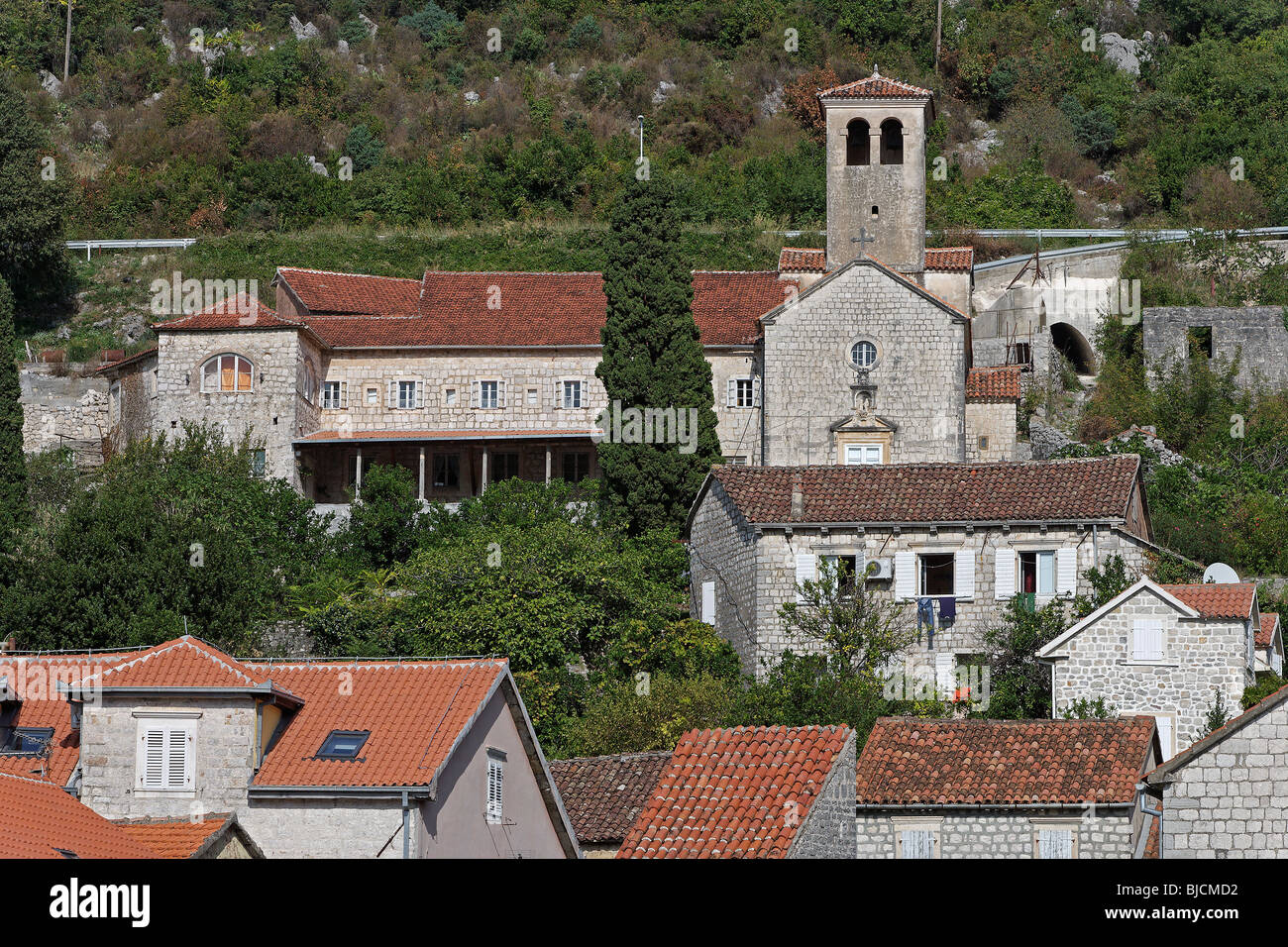Perast,old town,Kotor Bay,Montenegro Stock Photo - Alamy