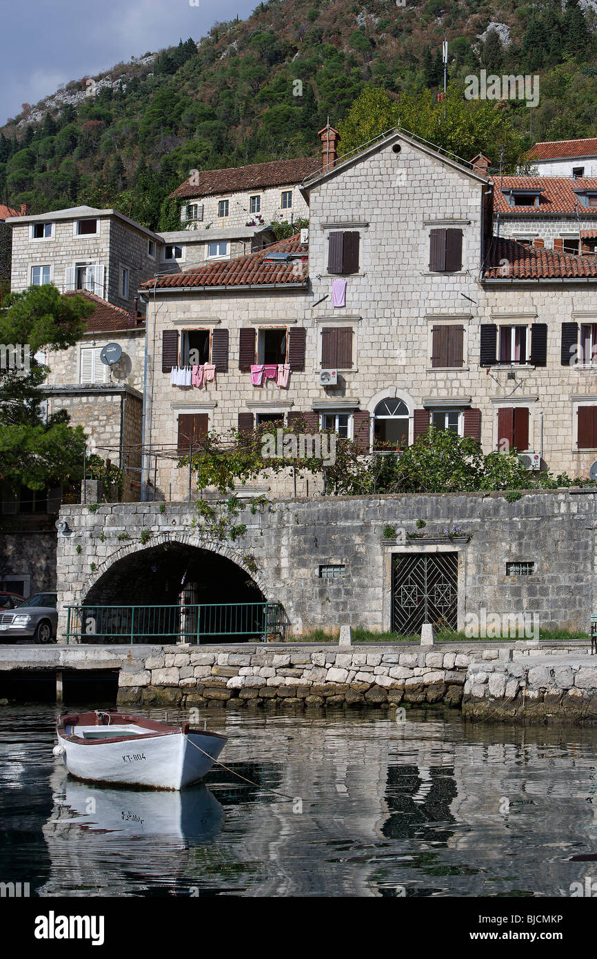 Perast,old town,Kotor Bay,Montenegro Stock Photo - Alamy