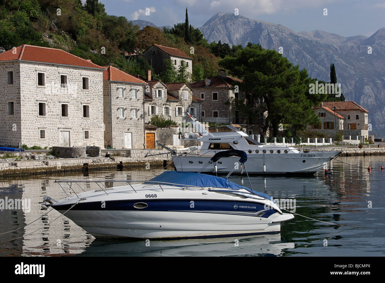 Perast,old town,Kotor Bay,Montenegro Stock Photo - Alamy
