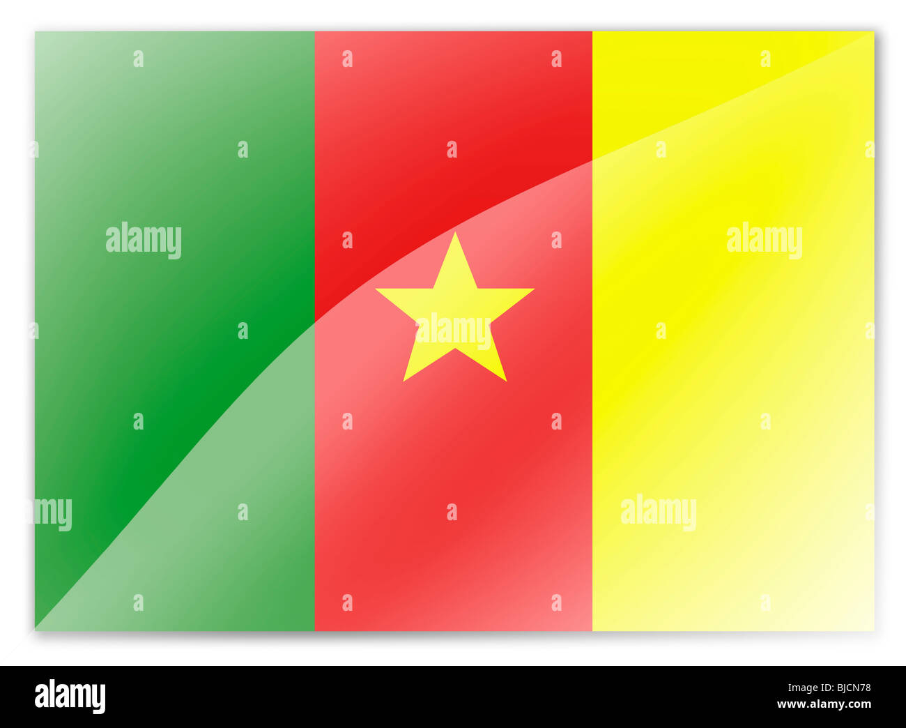 Cameroon flag hi-res stock photography and images - Alamy