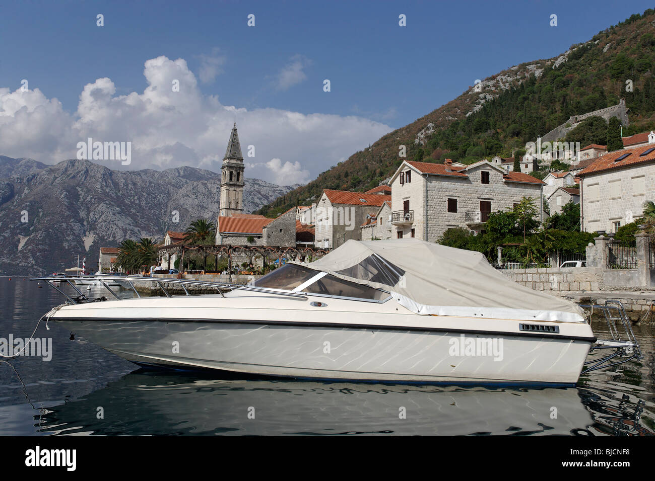 Perast,old town,Kotor Bay,Montenegro Stock Photo - Alamy