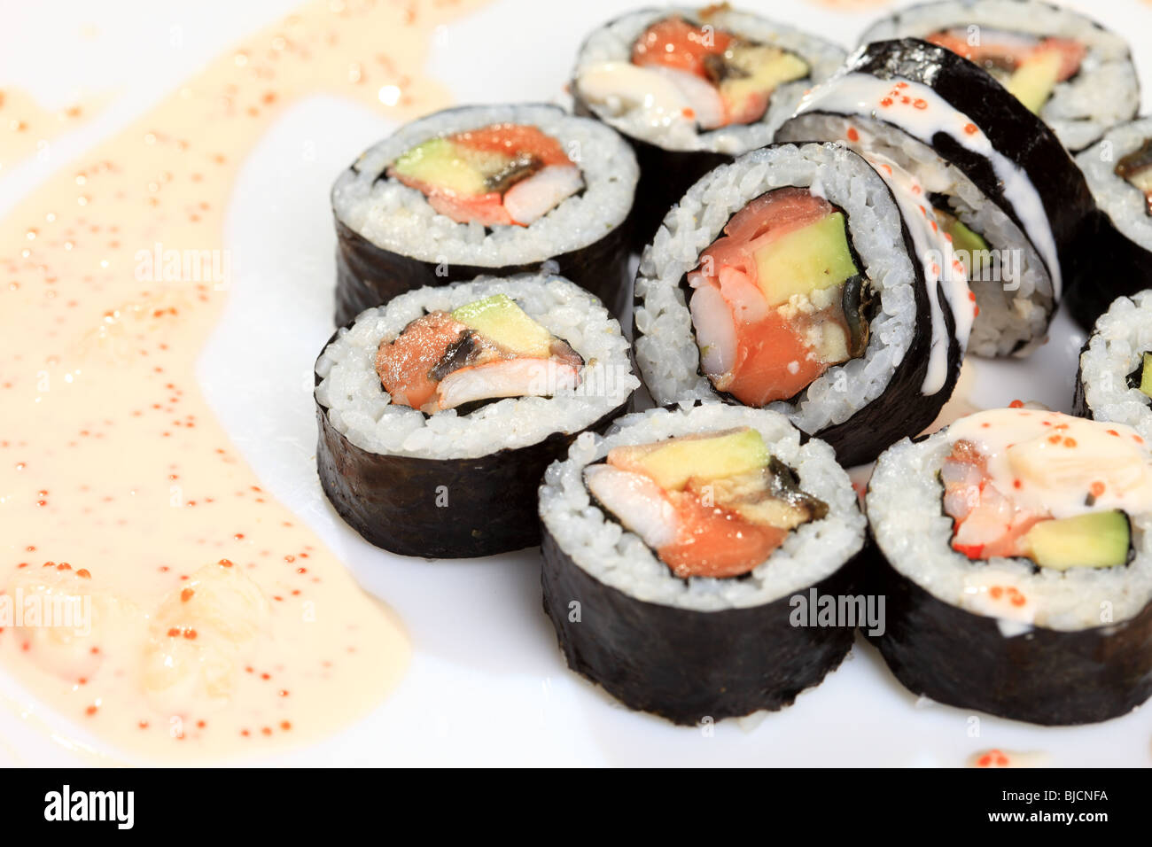 traditional japanese sushi Stock Photo - Alamy