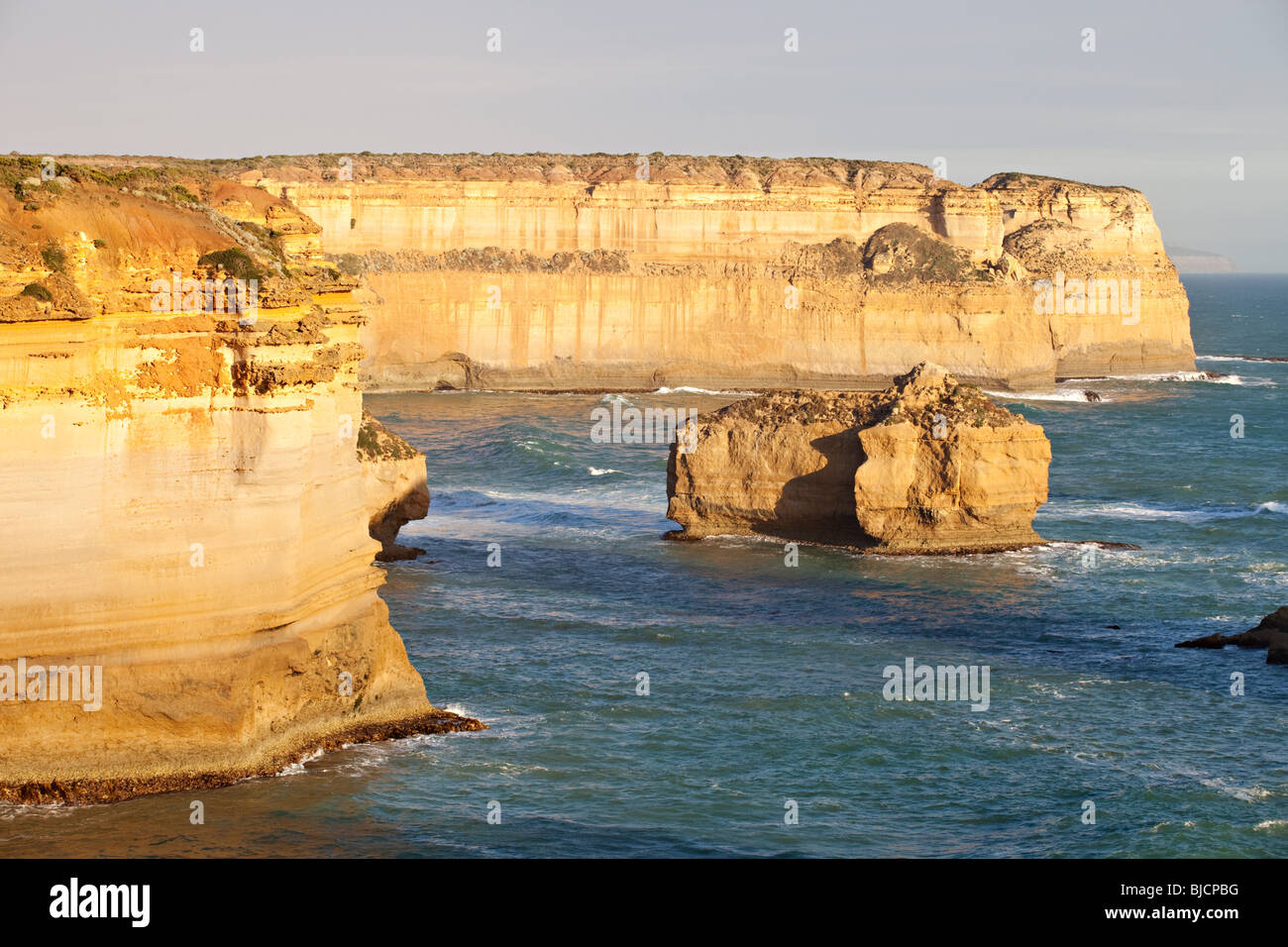 Scenic Australian coast, Great Ocean road, Victoria, Australia Stock ...