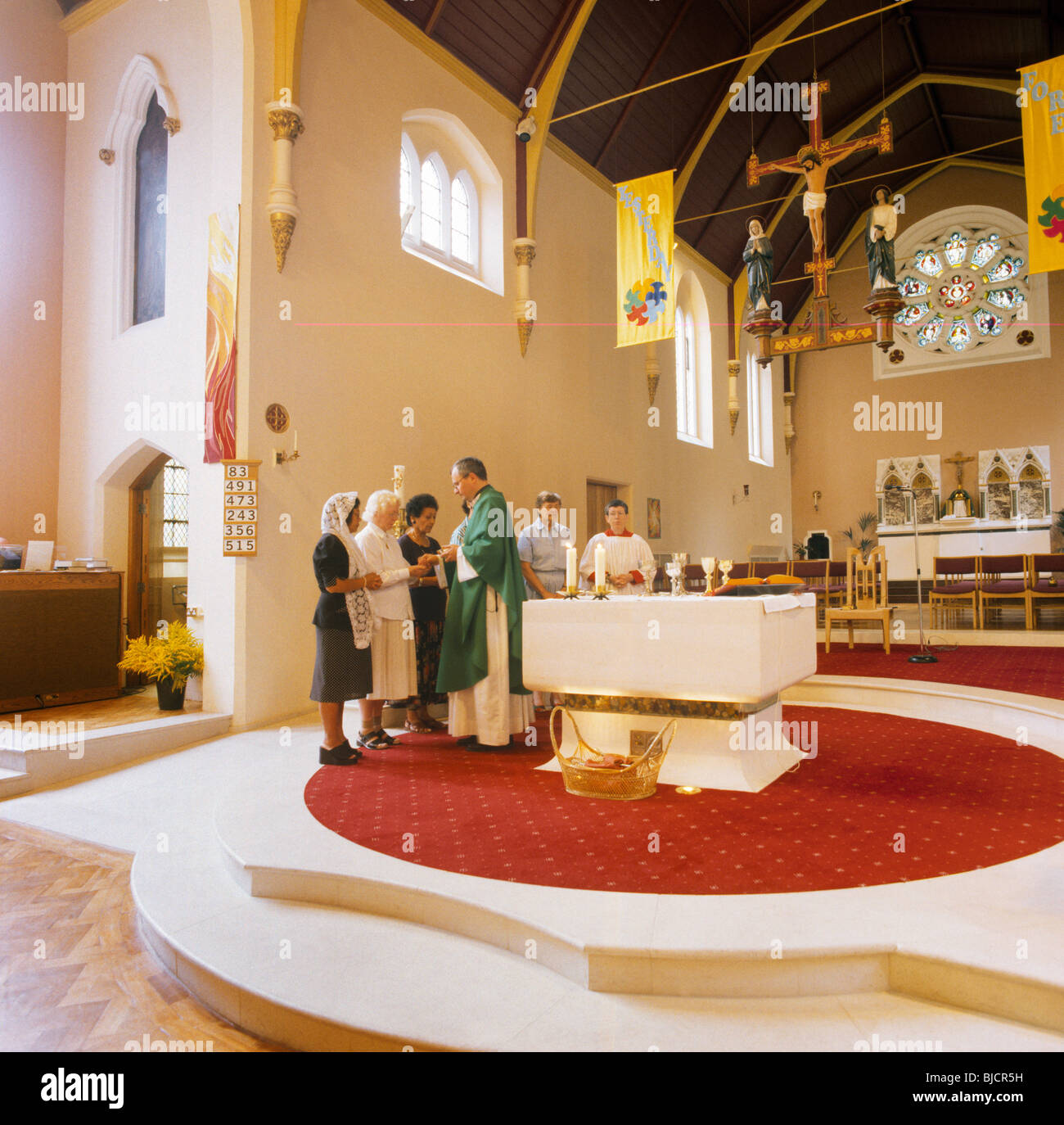 St Josephs Catholic Church Roehampton High Resolution Stock Photography ...
