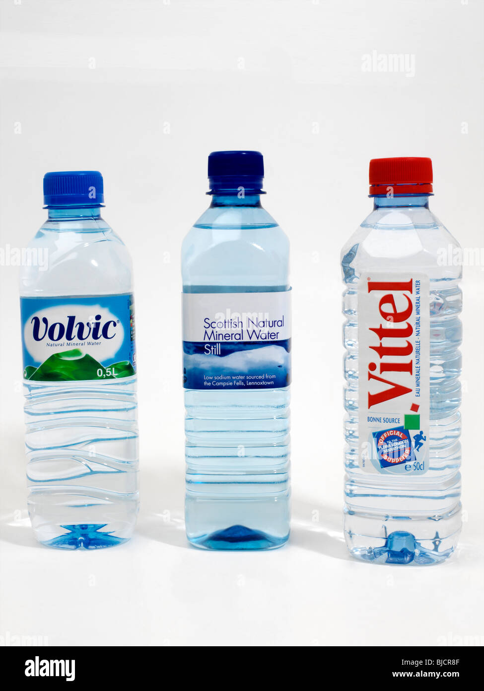Bottled Mineral Water Stock Photo - Alamy