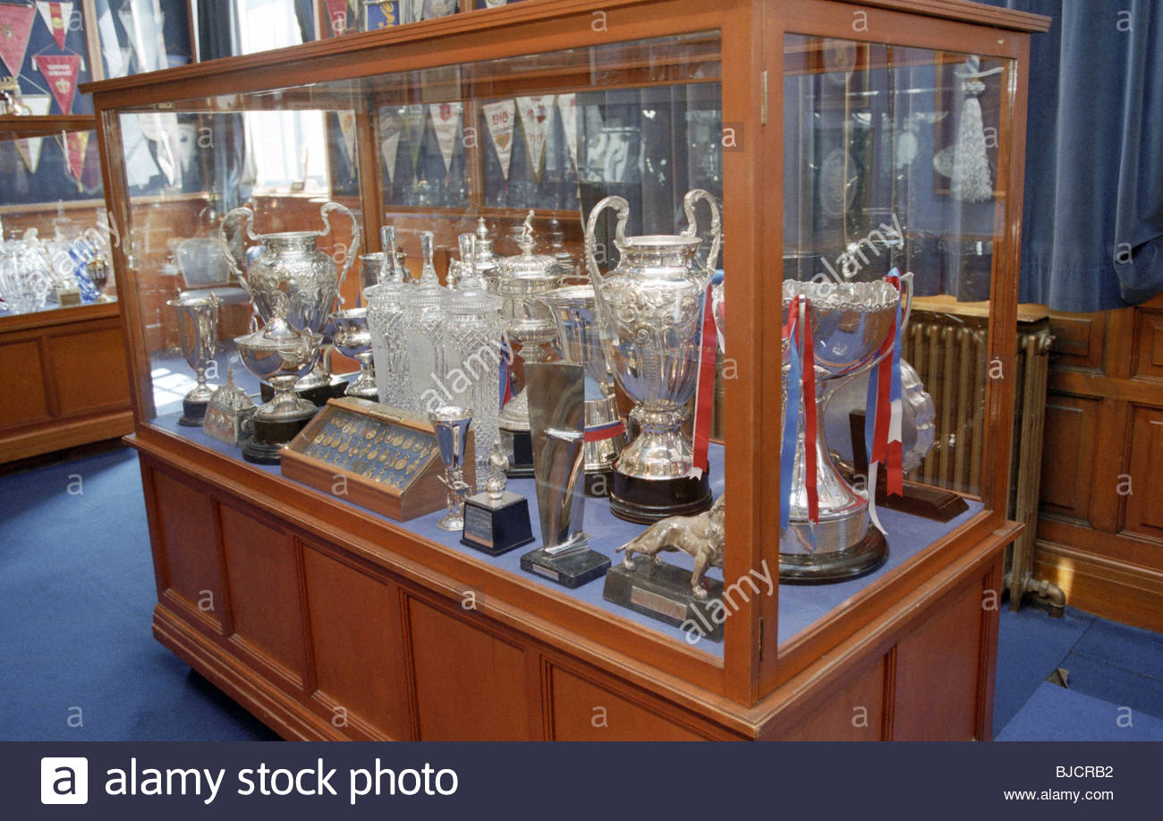 Ibrox Trophy Room Stock Photos & Ibrox Trophy Room Stock Images - Alamy