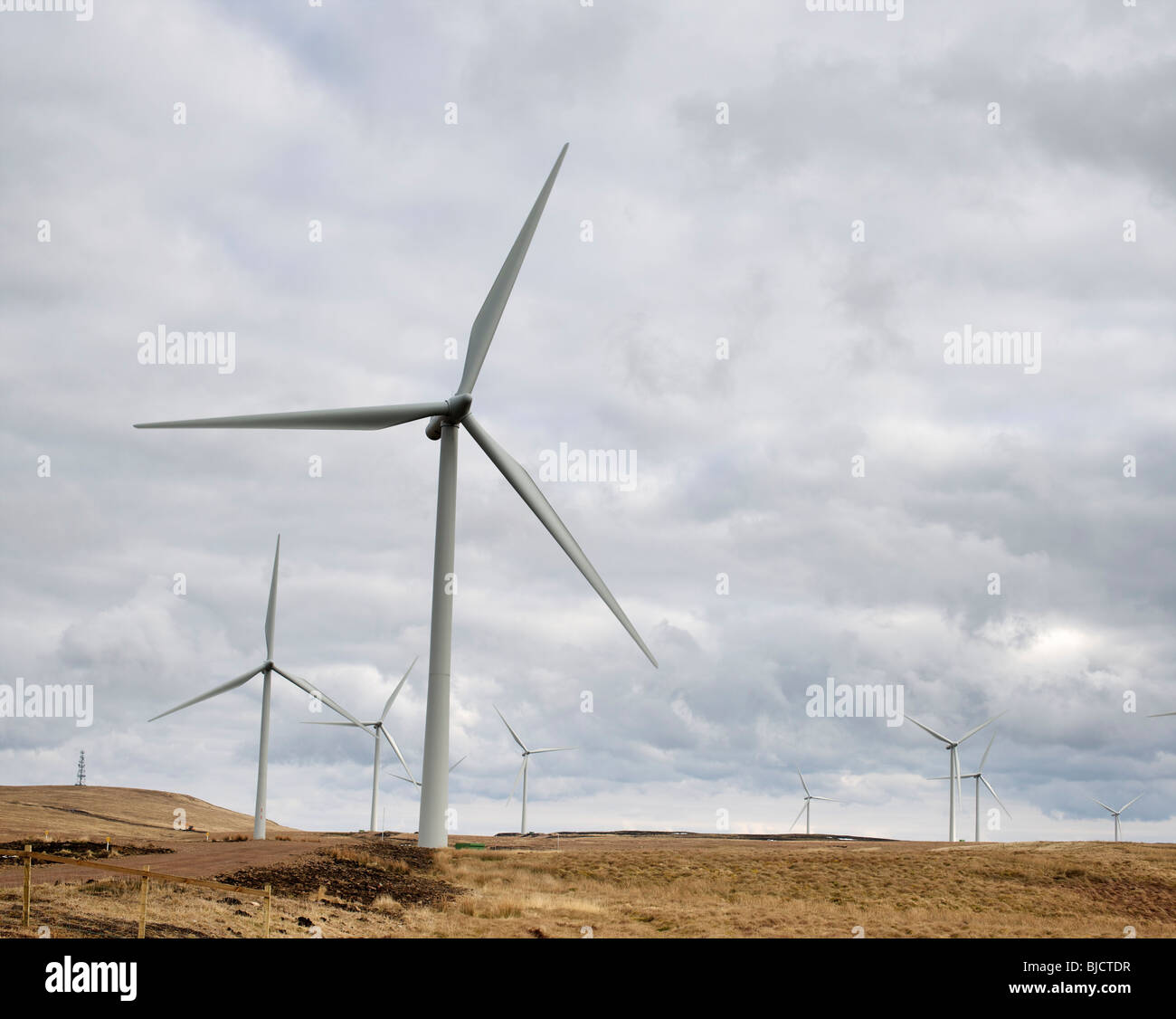 Whitelee Wind Farm, Eaglesham Moor, Glasgow, Scotland Stock Photo - Alamy