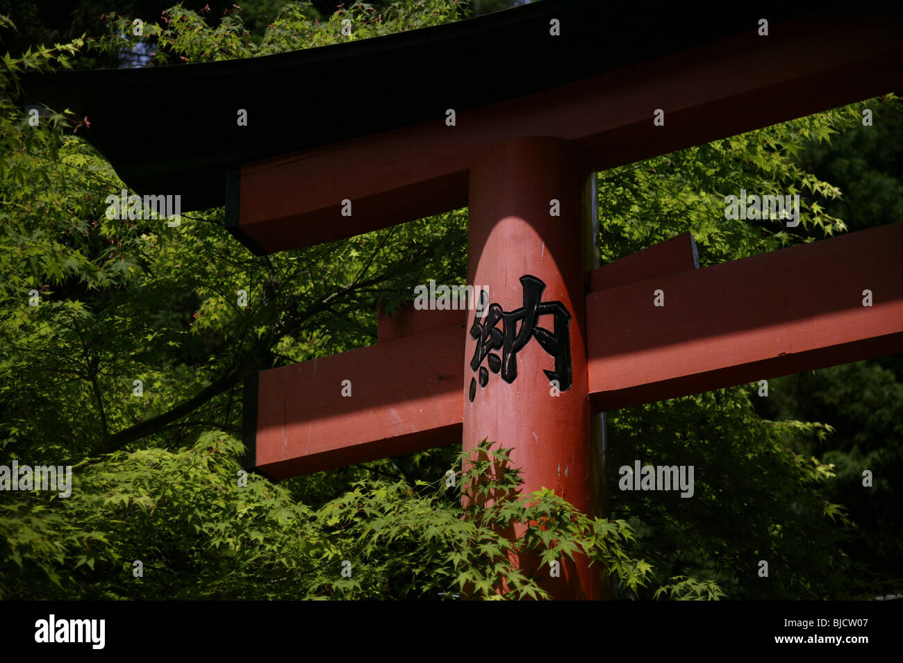 shinto torri gate Stock Photo - Alamy