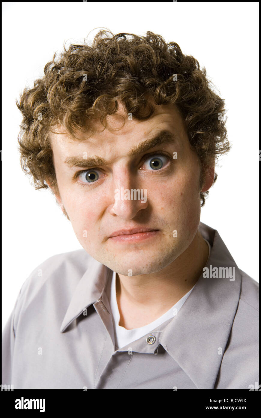 man looking at camera Stock Photo - Alamy