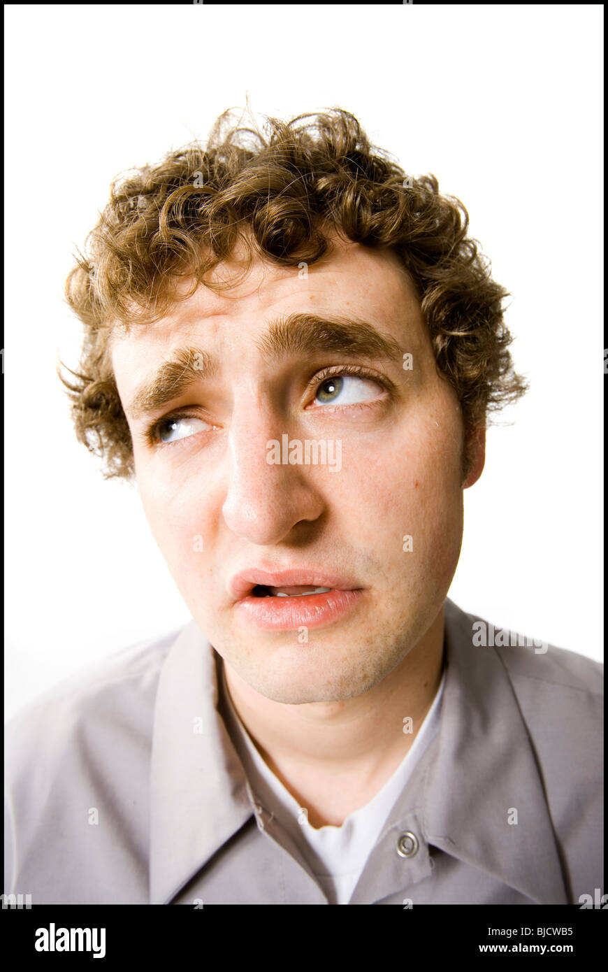 Man looking at camera Stock Photo - Alamy