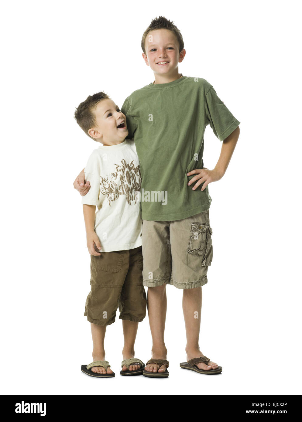Big Brother and Little Brother Stock Photo - Alamy