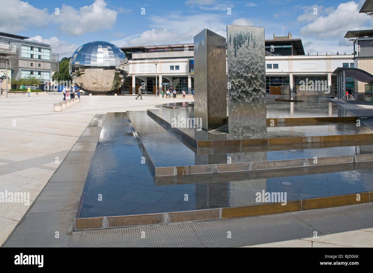 The Millennium Square in Bristol Stock Photo - Alamy