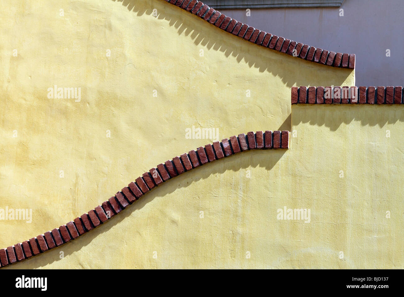 Rendered brick wall hi-res stock photography and images - Alamy