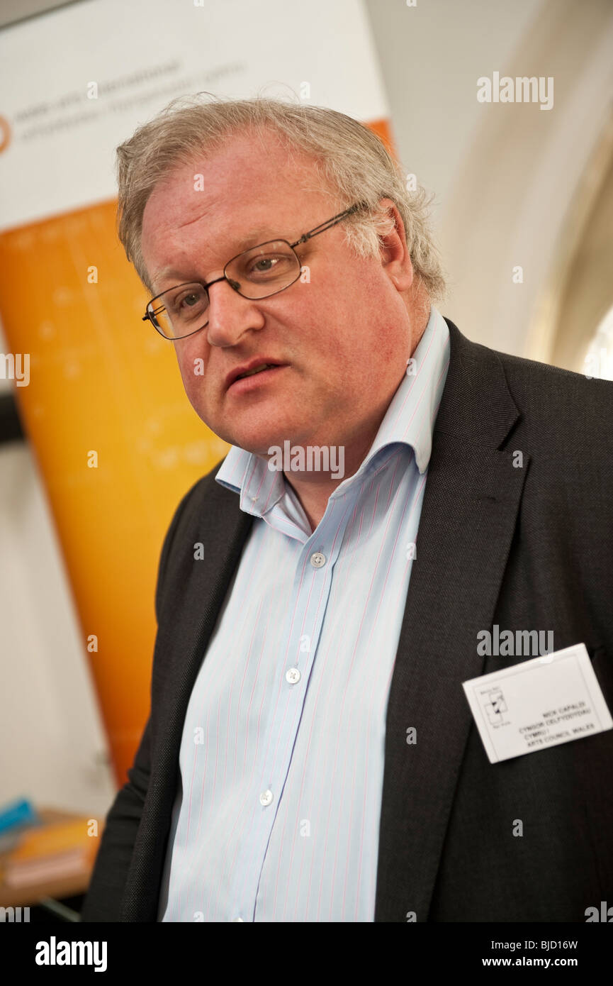 NICK CAPALDI, chief executive of the Arts Council of Wales, at the Agor ...