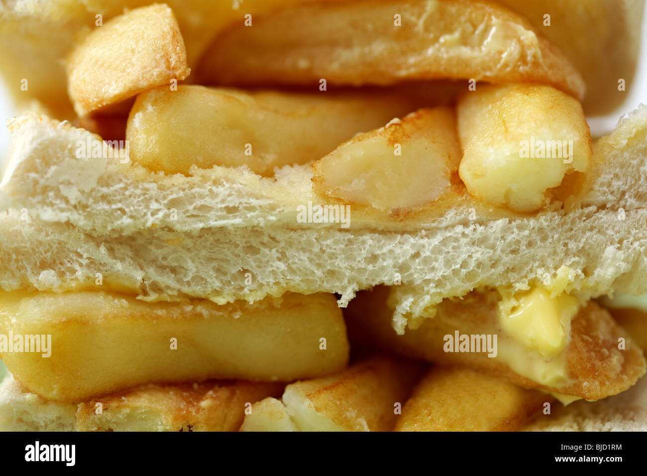 Chip butty hi-res stock photography and images - Alamy