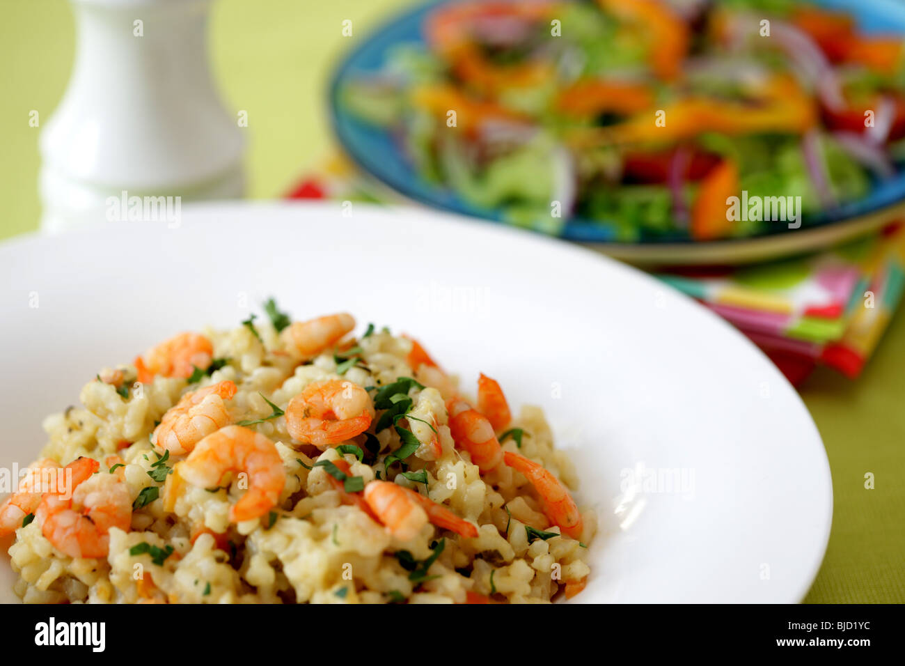Food italian prawn risotto rissotto shrimp hi-res stock photography and ...