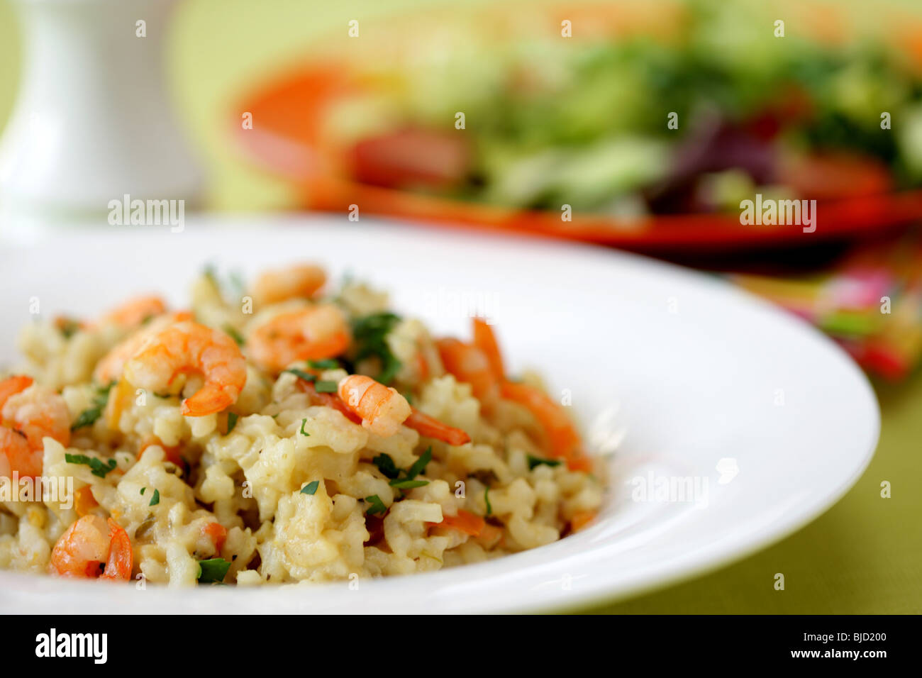 Food italian prawn risotto rissotto shrimp hi-res stock photography and ...