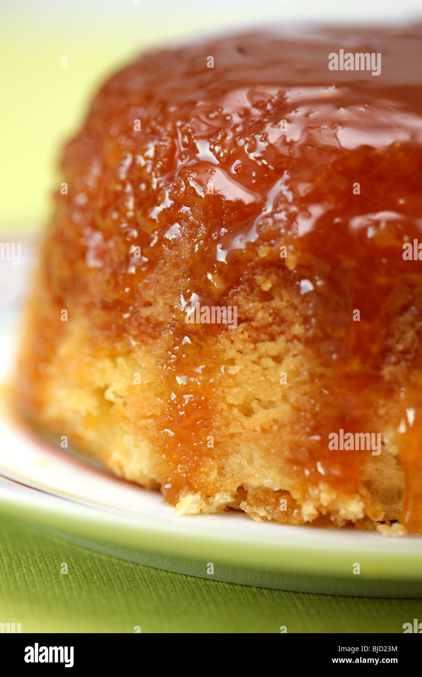 Syrup Sponge Pudding Stock Photo - Alamy