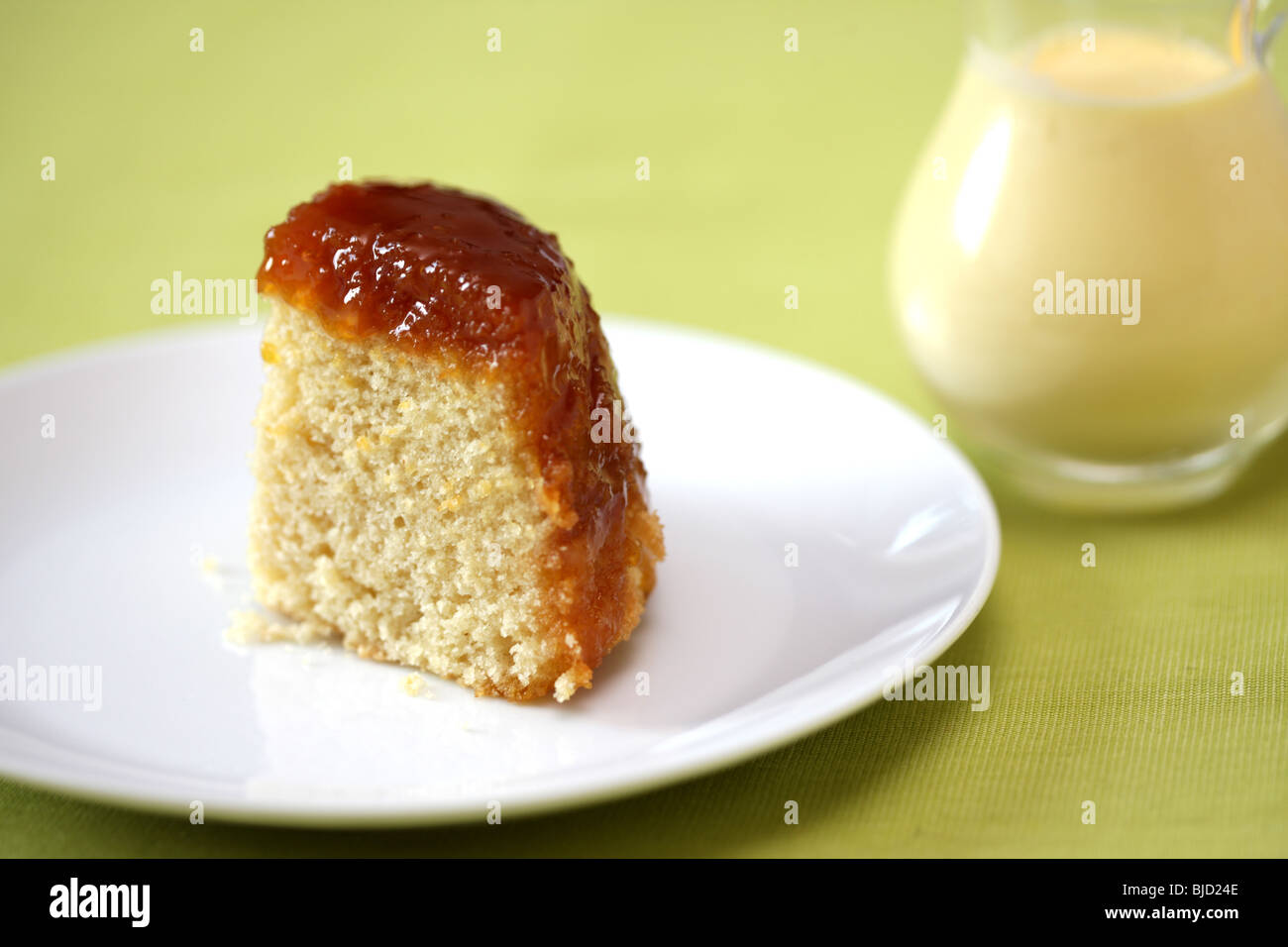 Syrup Sponge Pudding Stock Photo - Alamy