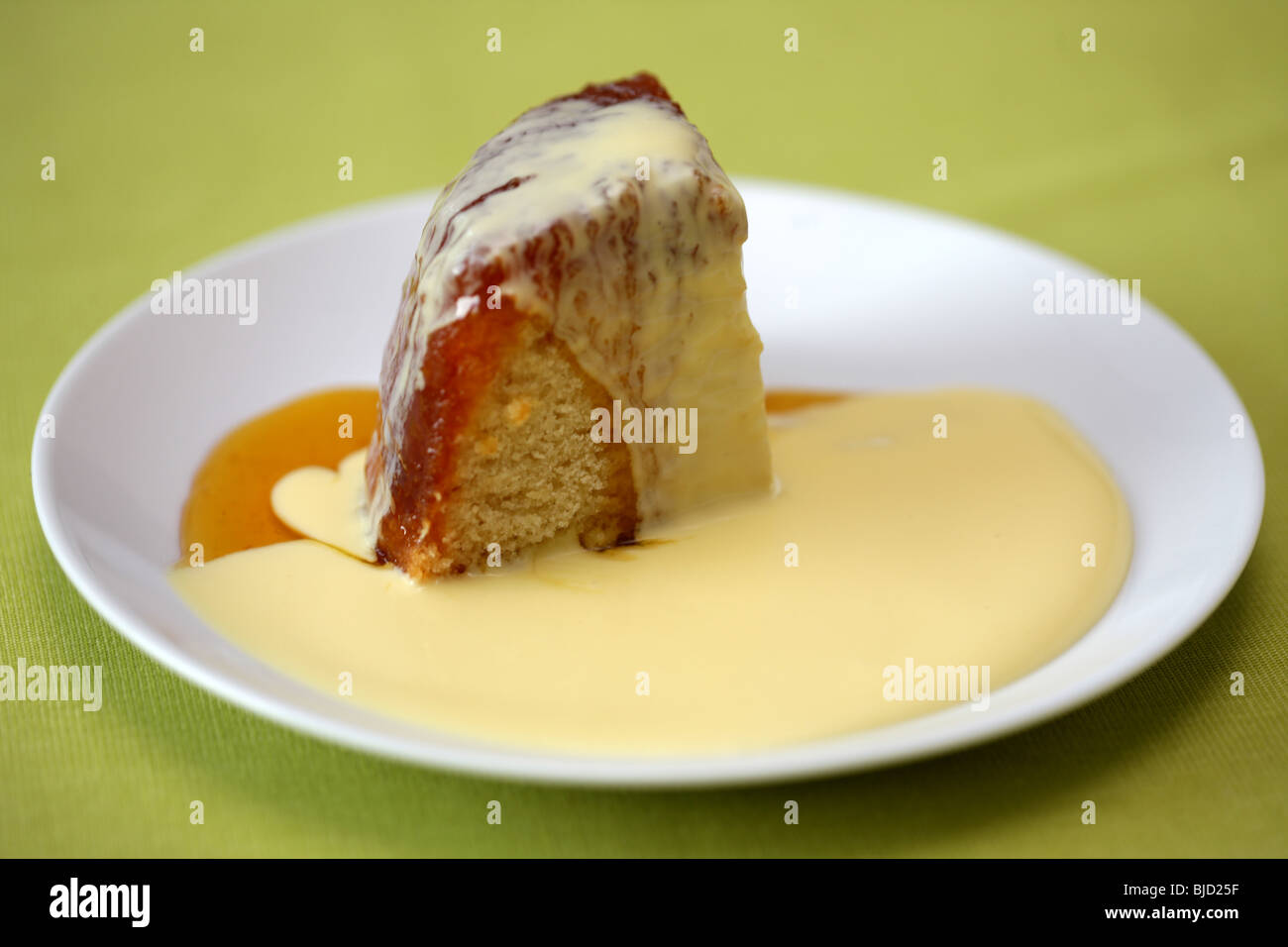 Syrup Sponge Pudding Stock Photo - Alamy