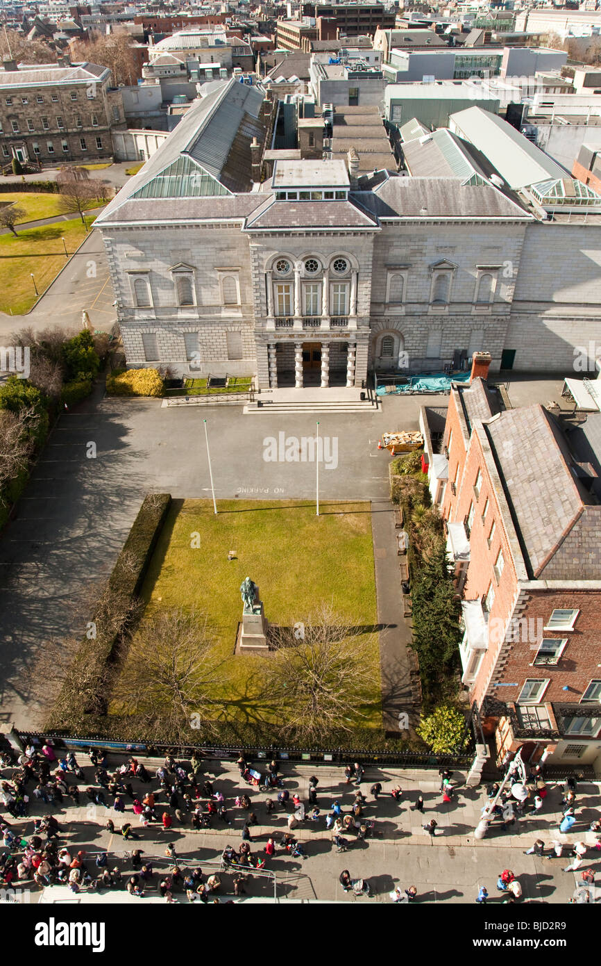 Aerial view of dublin hi-res stock photography and images - Alamy