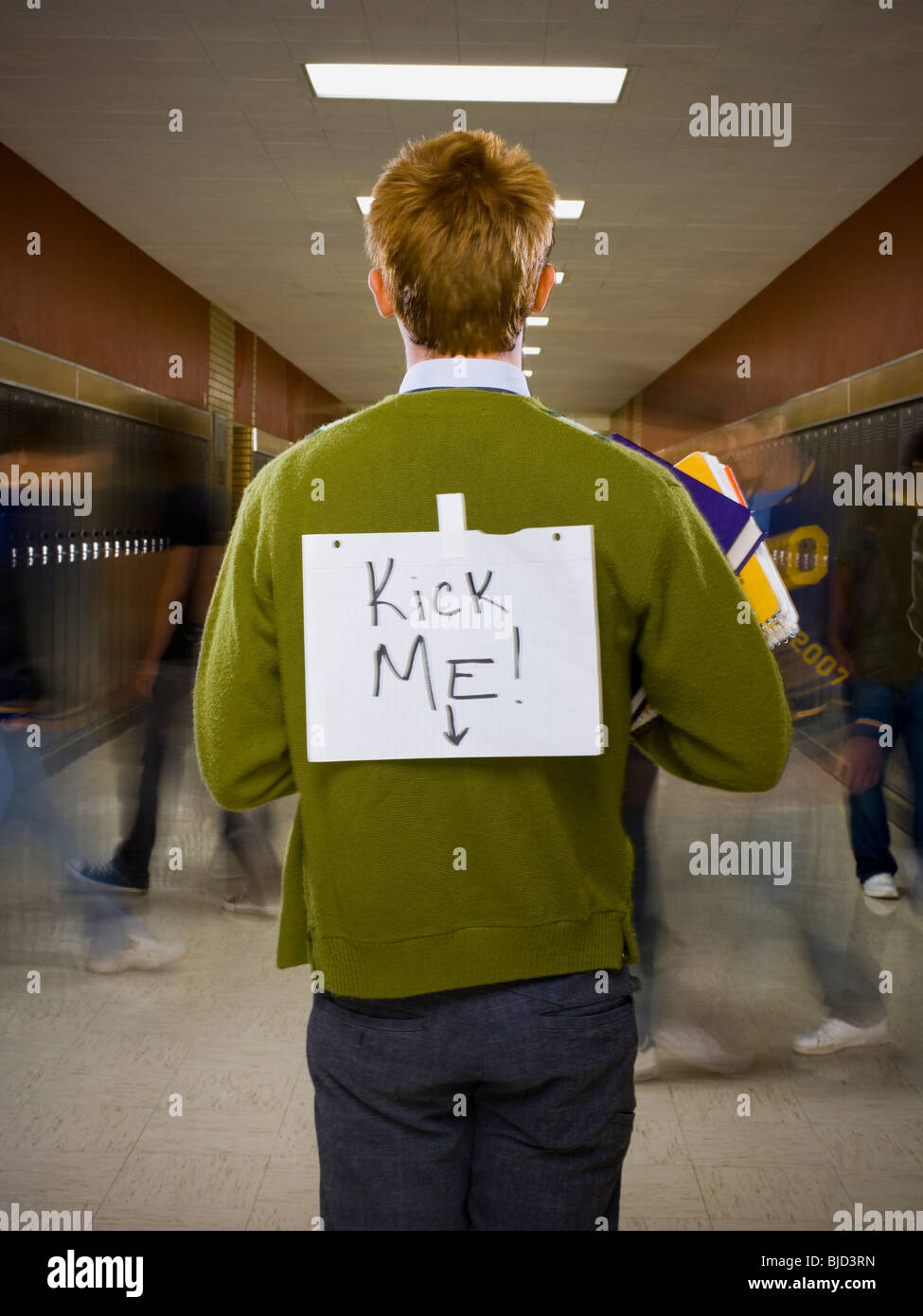 High School Nerd Stock Photo - Alamy