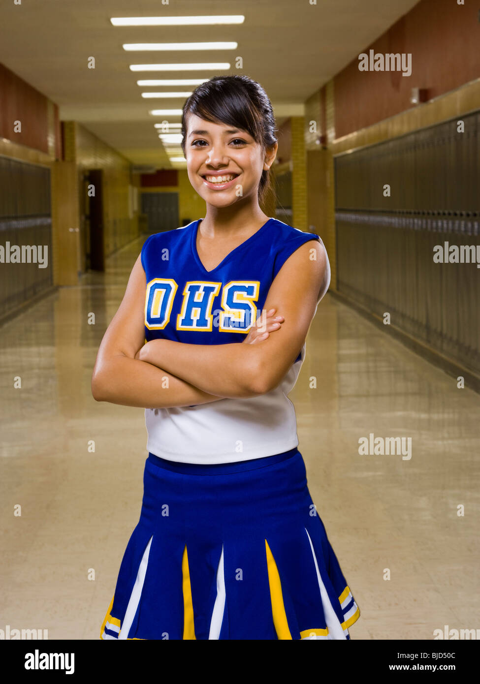 High School Cheer Leader High Resolution Stock Photography and Images ...