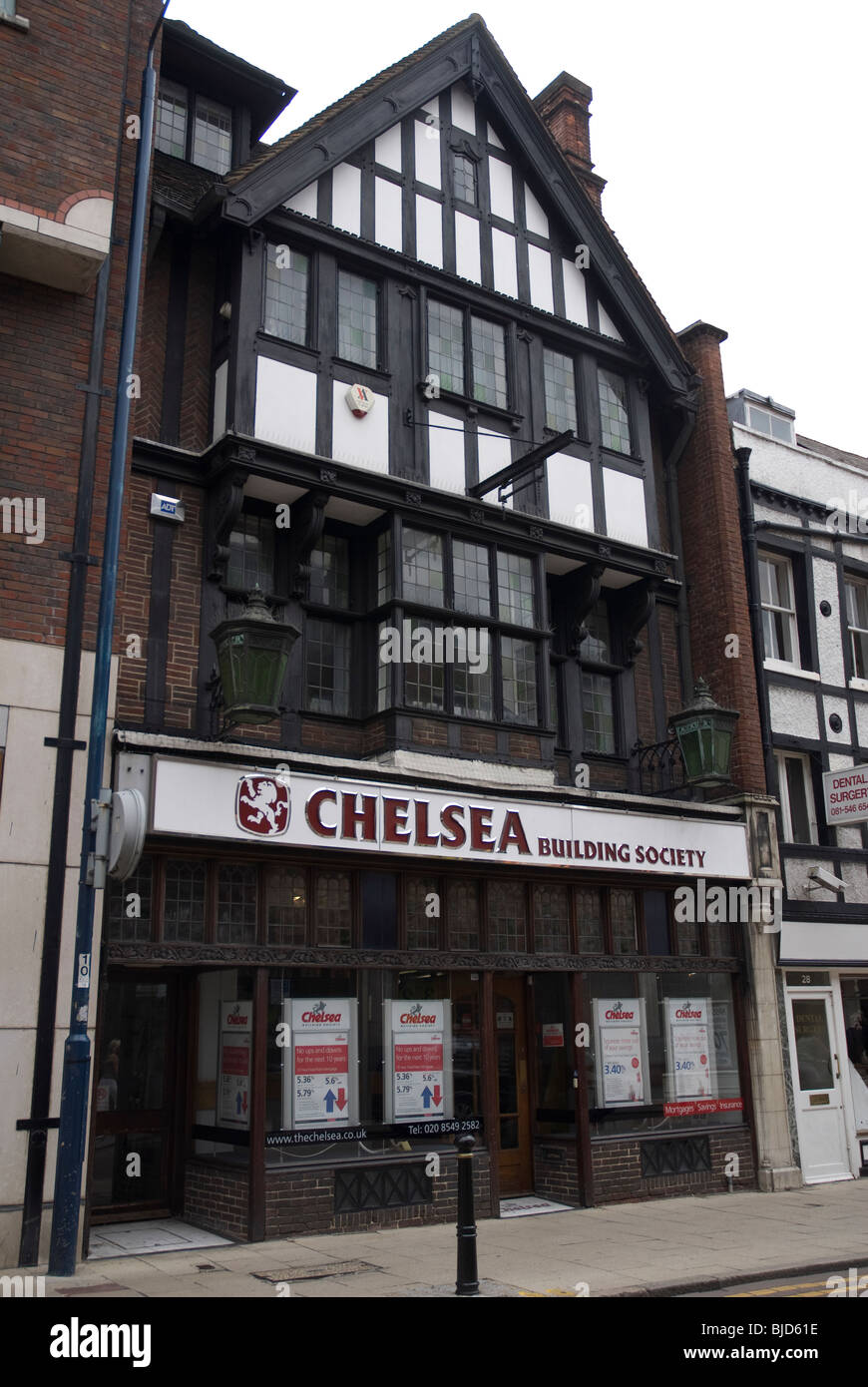 The Chelsea Building Society Kingston Upon Thames Surrey UK Stock Photo ...